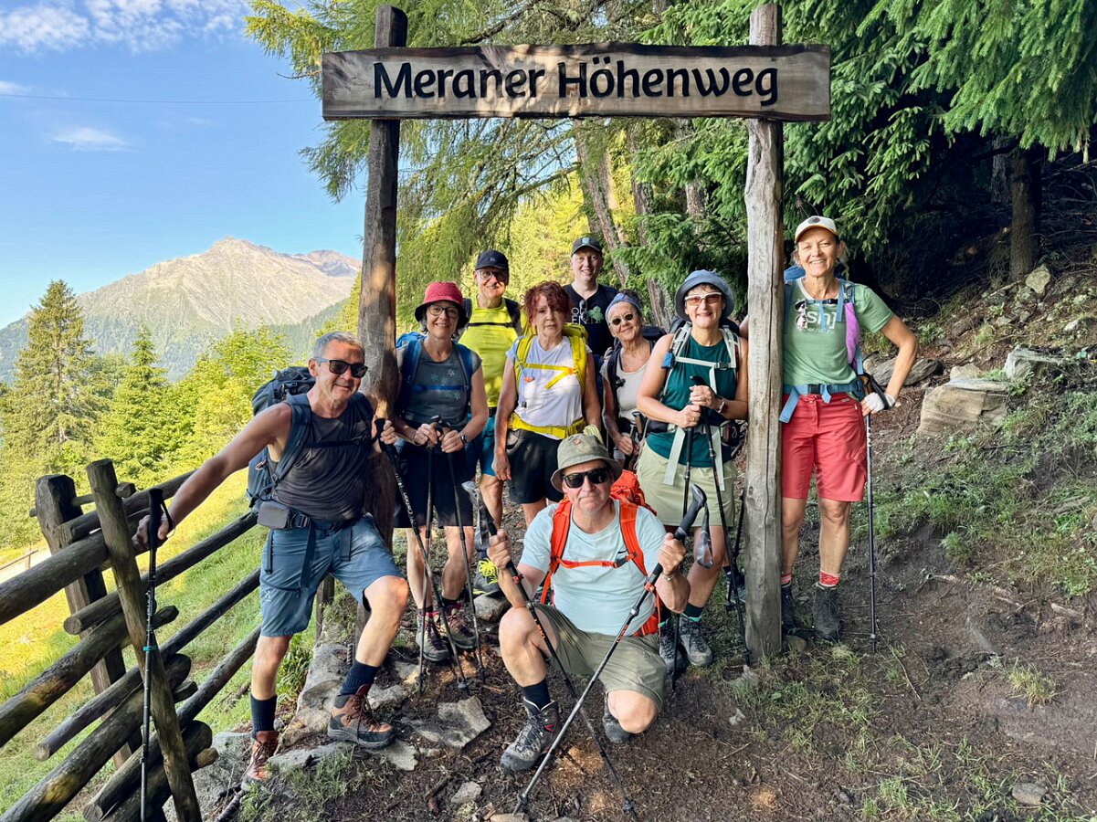 Bergtour Meraner Höhenweg